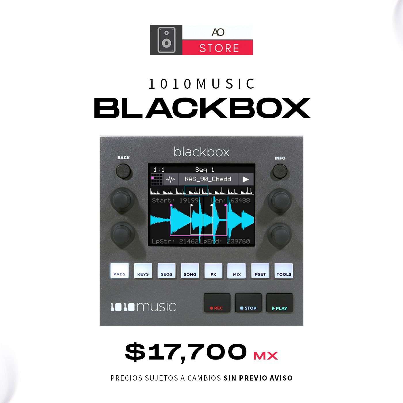 El 1010 Music Blackbox Sampler