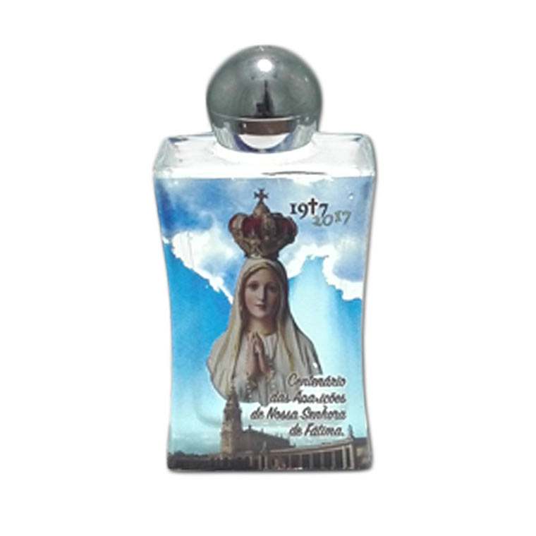 Coloured bottle with Holy Water of Fatima