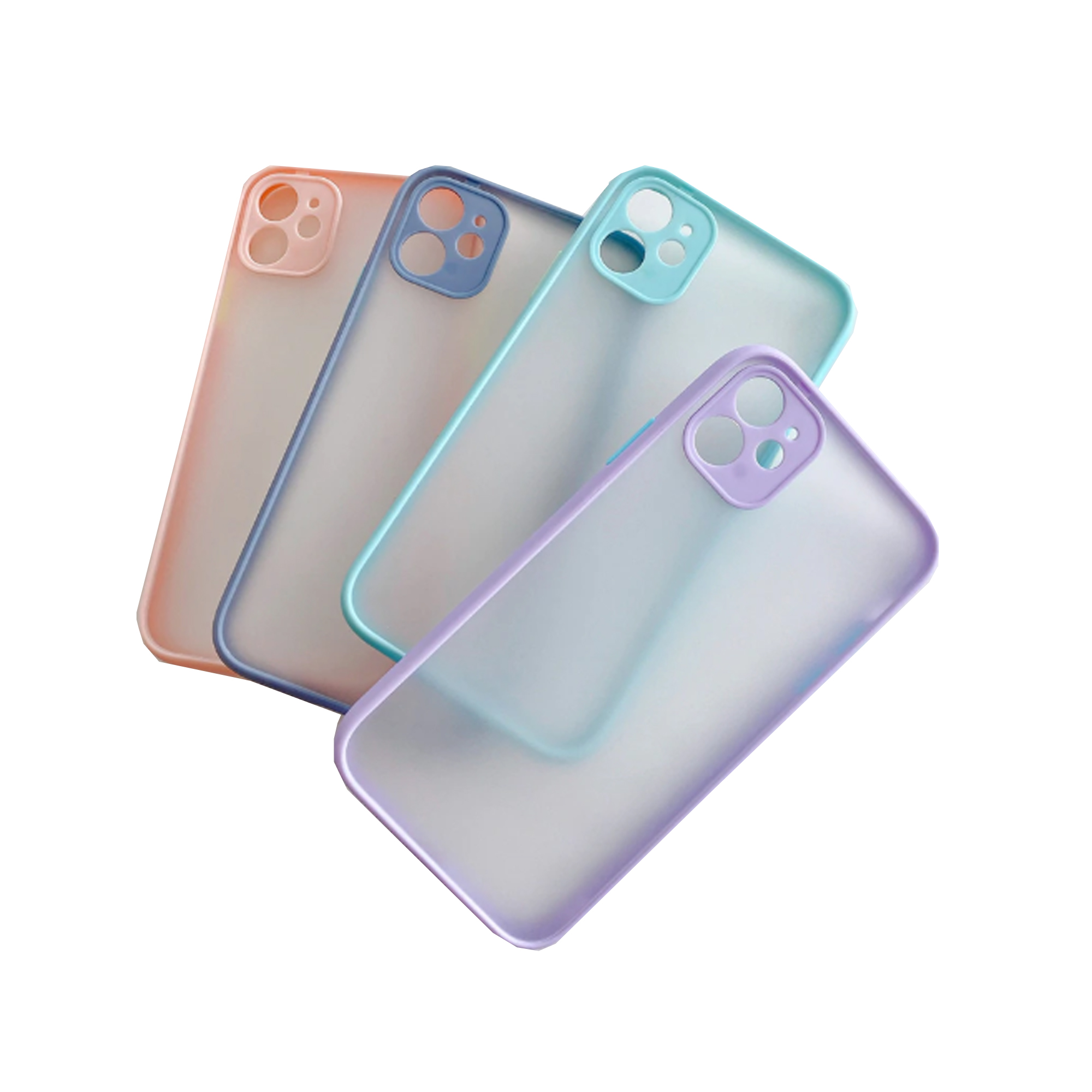 Carcasas Silicona Premium Colores Matte iPhone 11 / 11 Pro