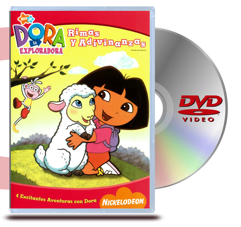 DVD Dora La Exploradora : Rimas y Adivinanzas