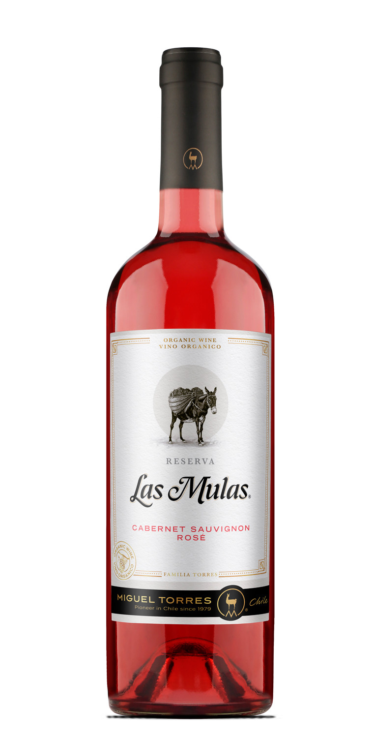 Vino Las Mulas Reserva orgánico Cabernet Rosé 750cc