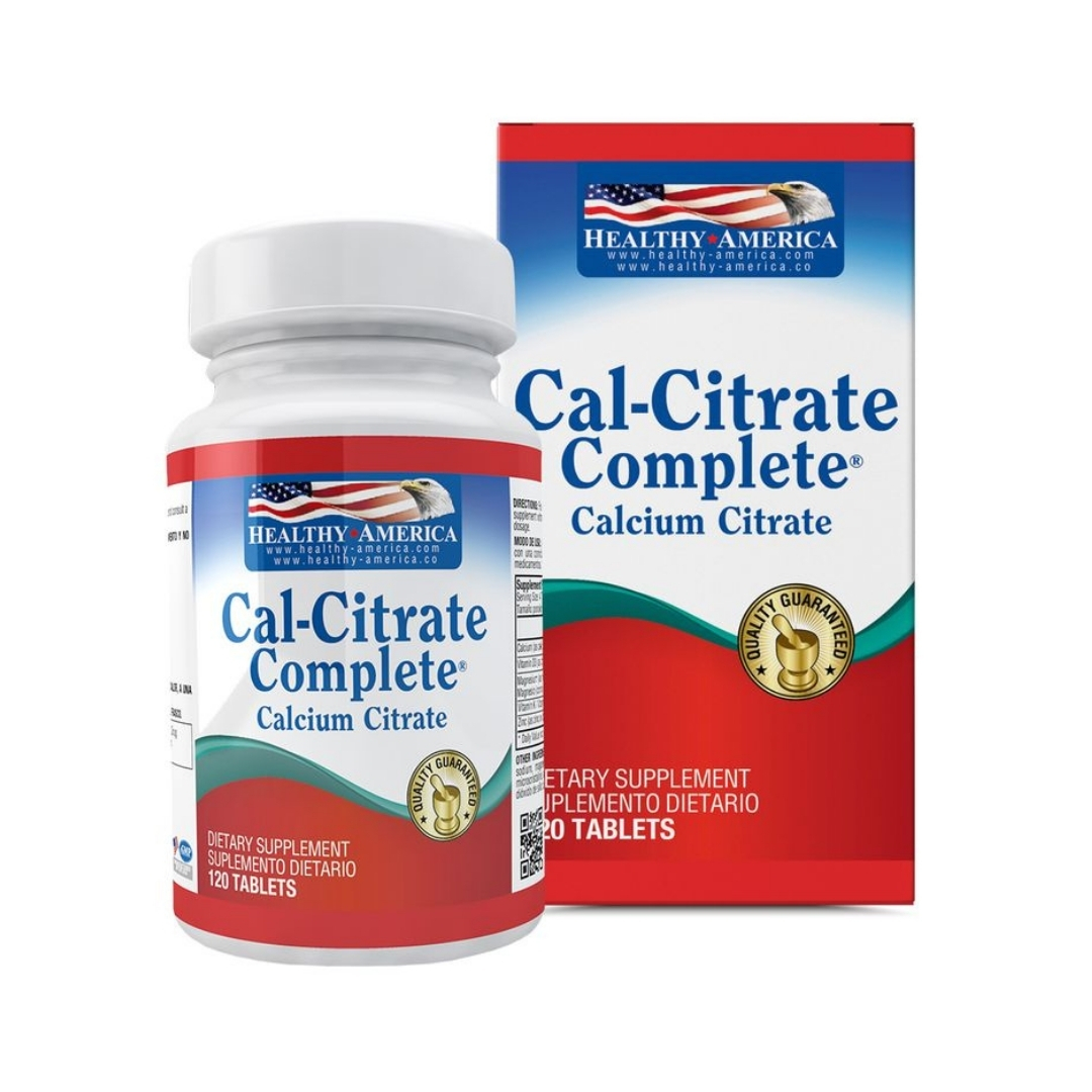 CITRATO DE CALCIO - CAL CITRATE COMPLETE (120 TABLETAS)