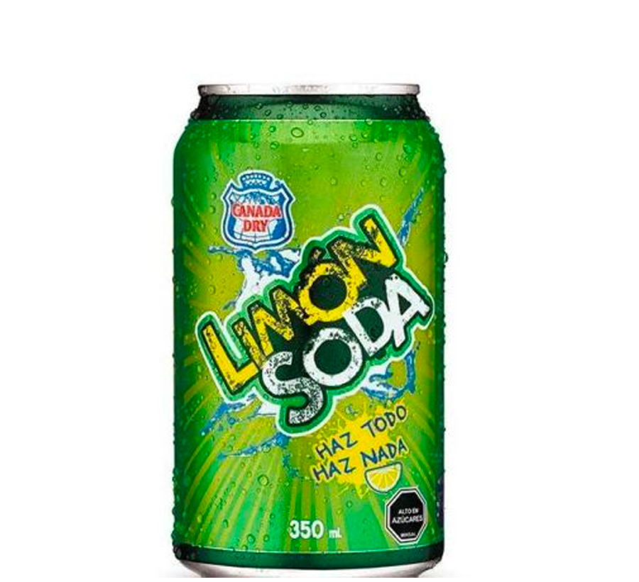 LIMON SODA LATA 350 ML.