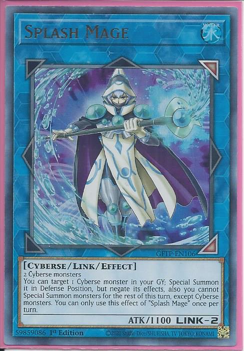 Splash Mage - GFTP-EN106 - Ultra Rare 1st Edition
