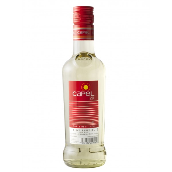 PISCO CAPEL 350 CC 35° X UNIDAD (ARRIBA DE SEIS UNIDADES)