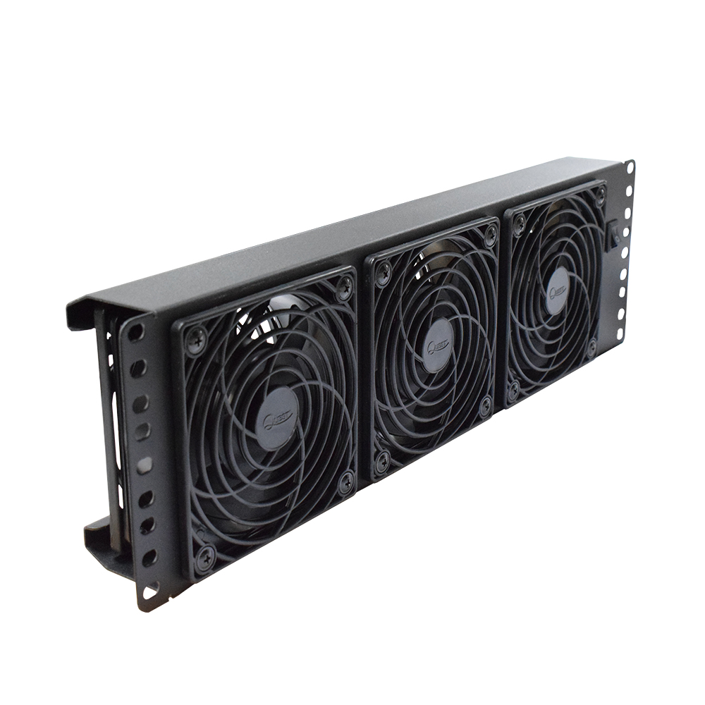 Panel de Enfriamiento Rackeable de 3 Ventiladores