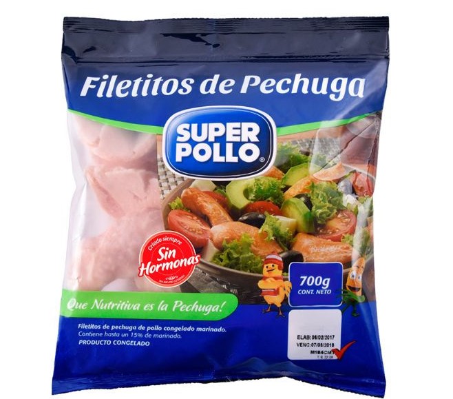 Filetes pollo Agrosuper 700 g