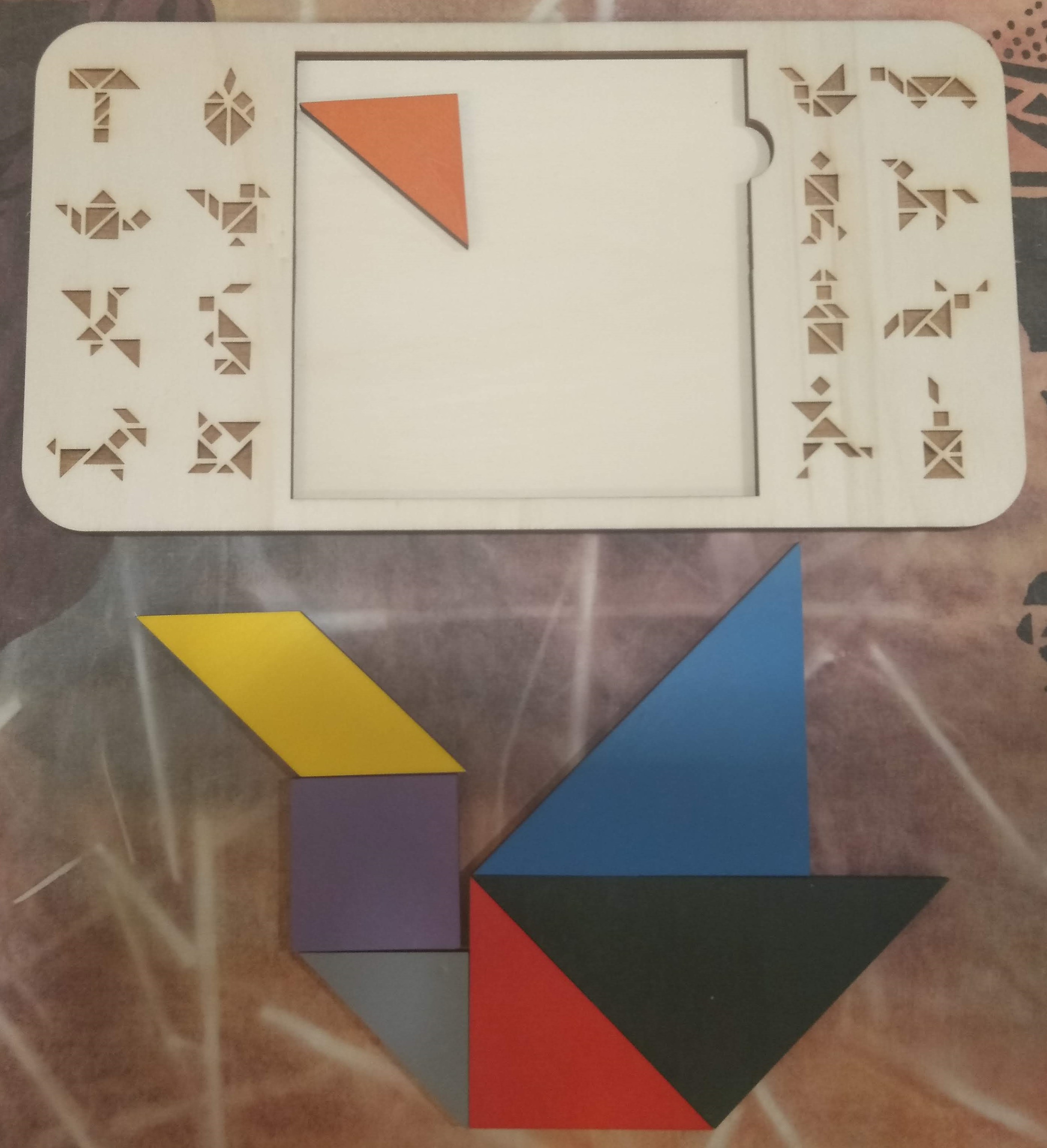 Jogo educativo Tangram