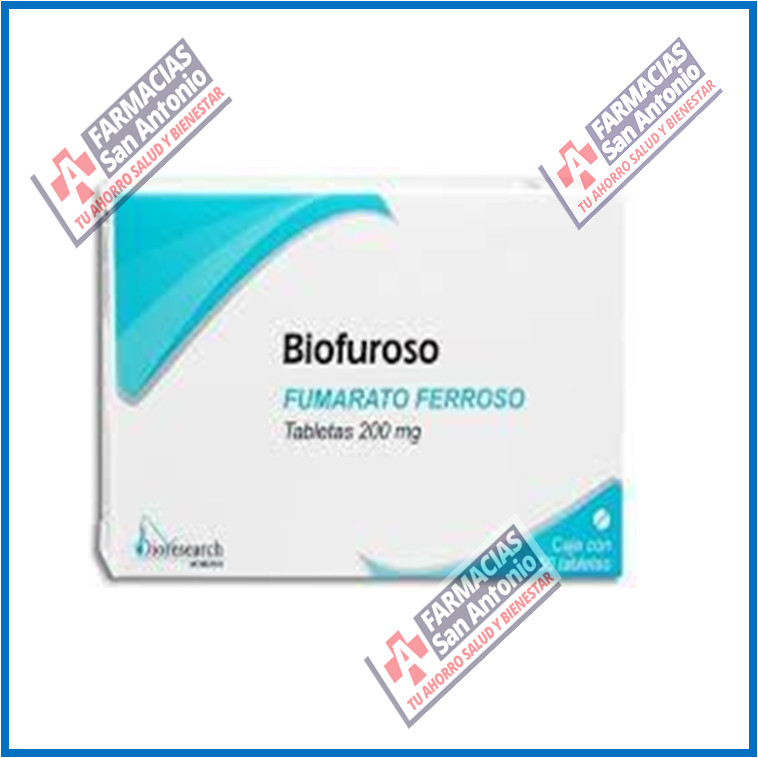 FUMARATO FERROSO 200 MG