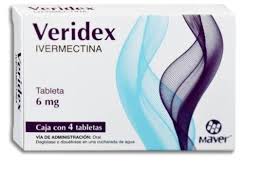 IVERMECTINA 6MG VERIDEX 4TABLETAS