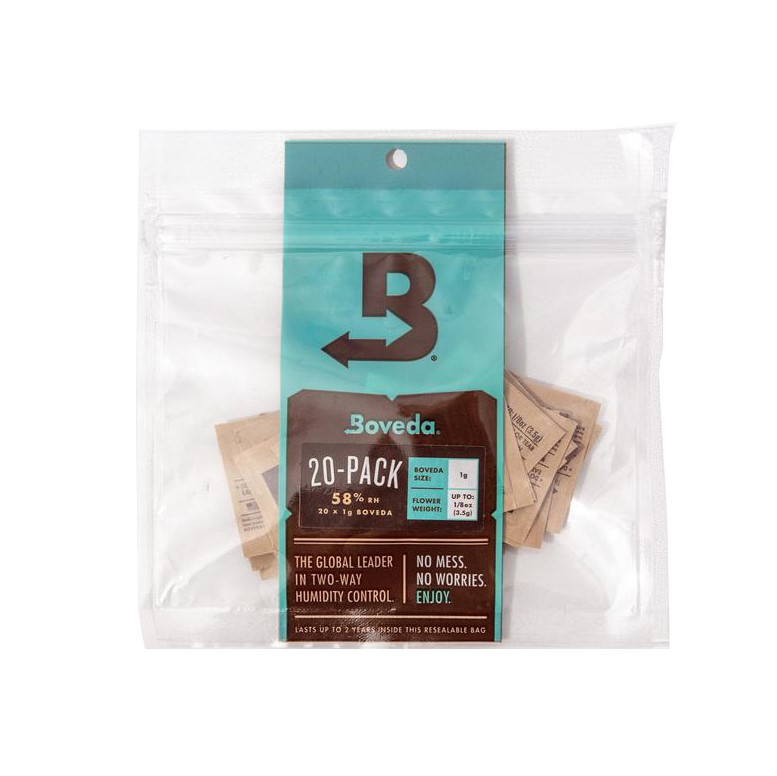 Boveda Size 1 58% - 20 Pack