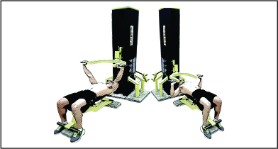 TORRE PECHO INCLINADO 150 LB - INDIVIDUAL