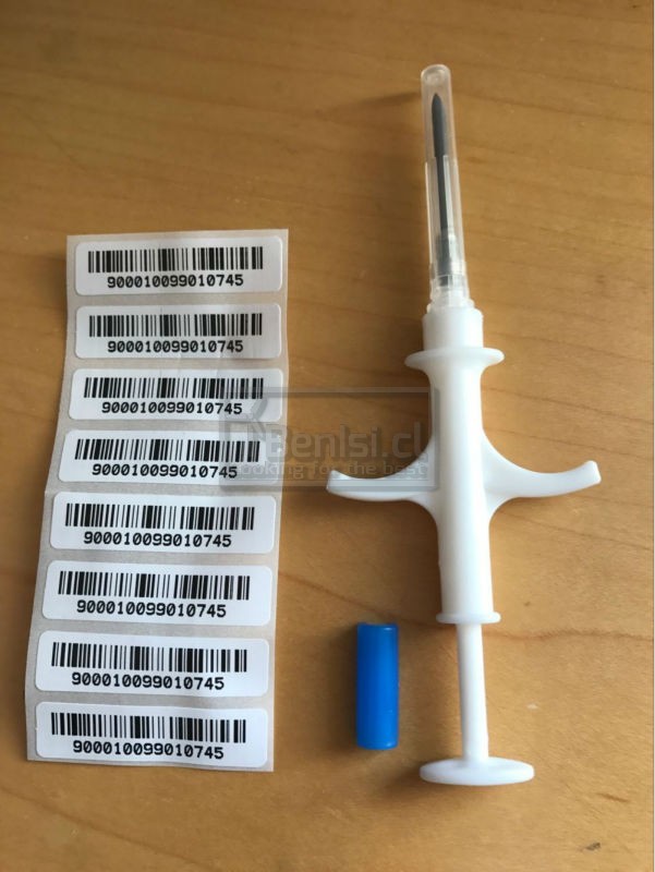 PACK 40 MICROCHIP PERROS/GATOS 15 DIG