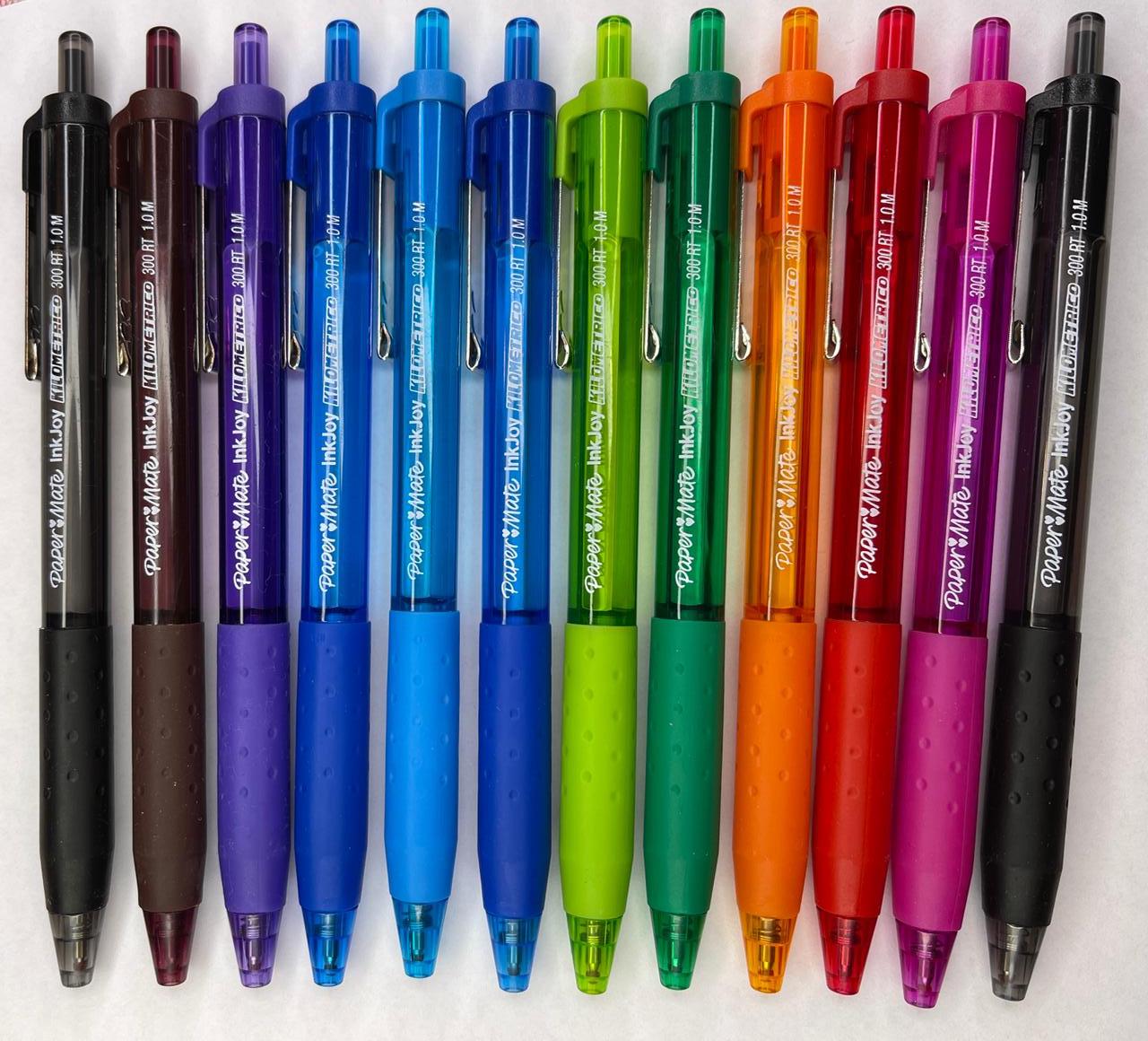 Lápiz Pasta Papermate Retráctil Colores