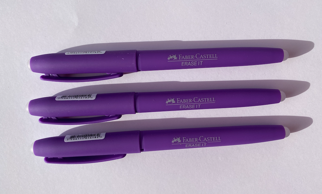 Lápiz borrable Erase It Faber Castell