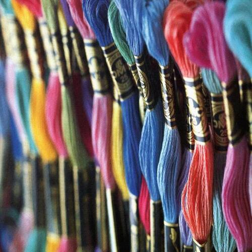 Tipos de hilos para bordar