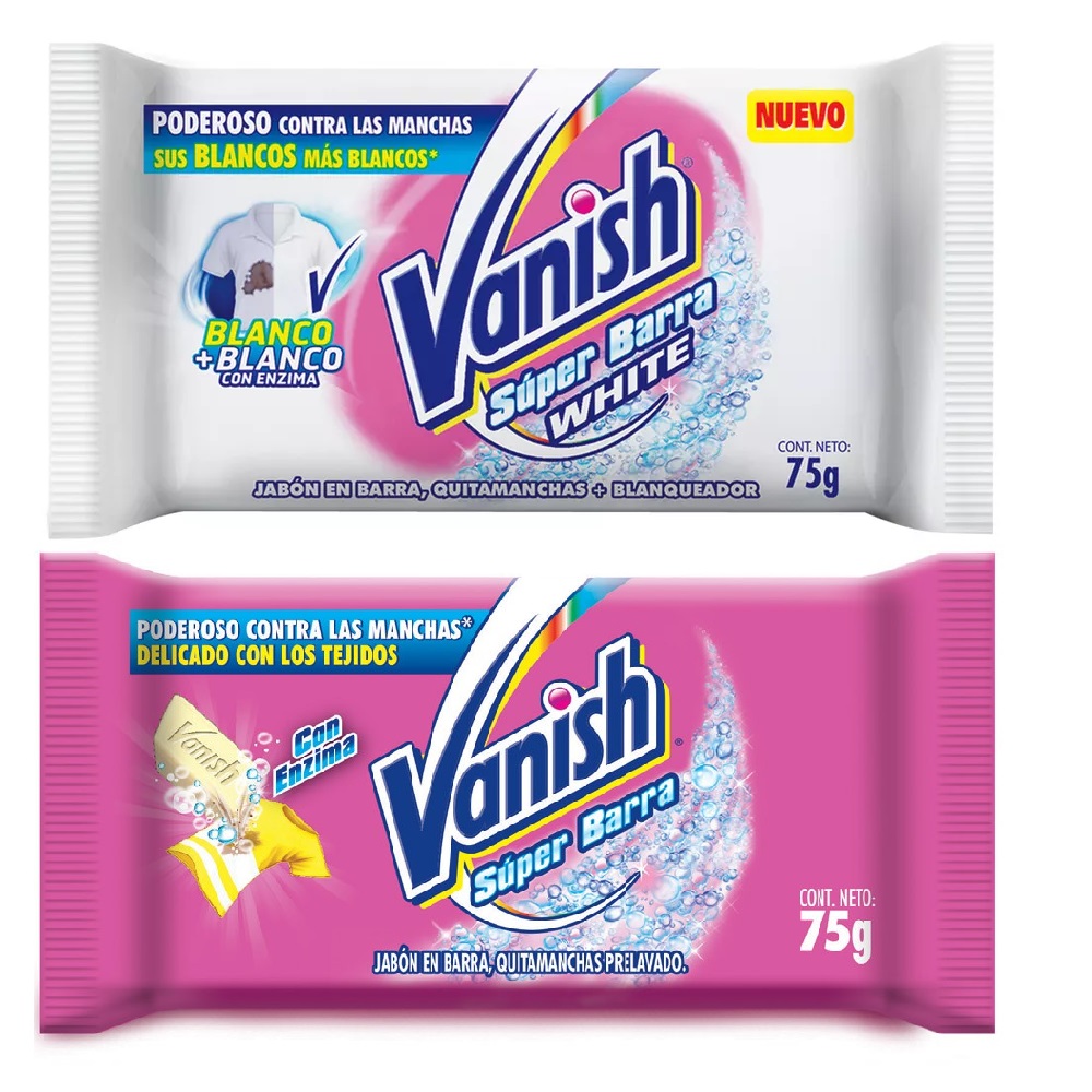Jabon vanish 75g Color