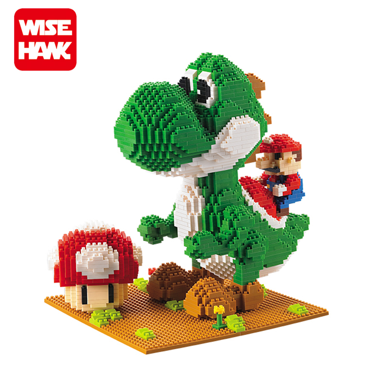 Nano Blocks Yoshi (tipo Lego 1720Piezas)