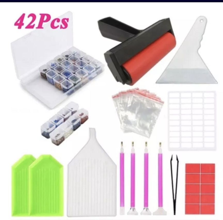 Kit diamond painting 42 piezas