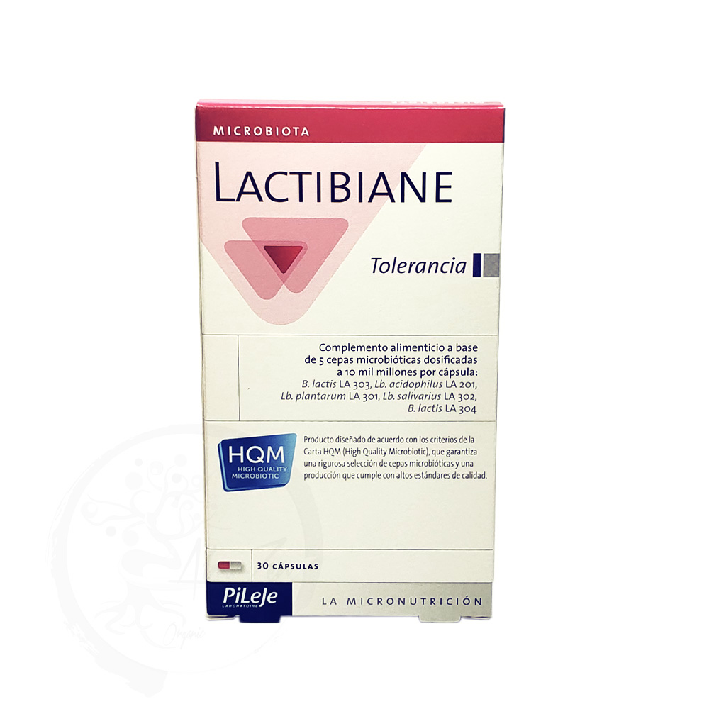 Probiótico Lactibiane Tolerance, 5 cepas. 10 mil millones...