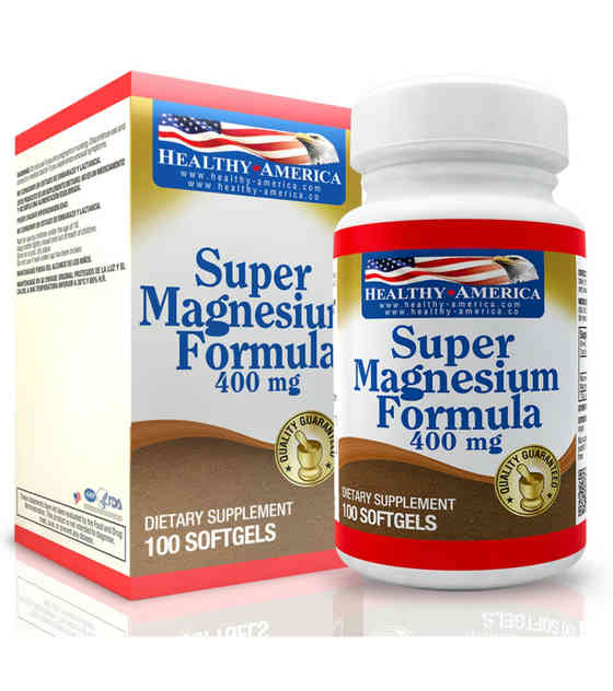 Super Magnesium 400 mg | Healthy America | Mis Vitaminas