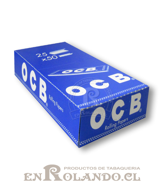 Papelillos OCB Azul #1 - 50 libritos-Display | Enrolando.cl