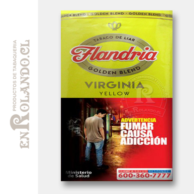 Tabaco Flandria Virginia Yellow | Enrolando.cl Desde $7.200