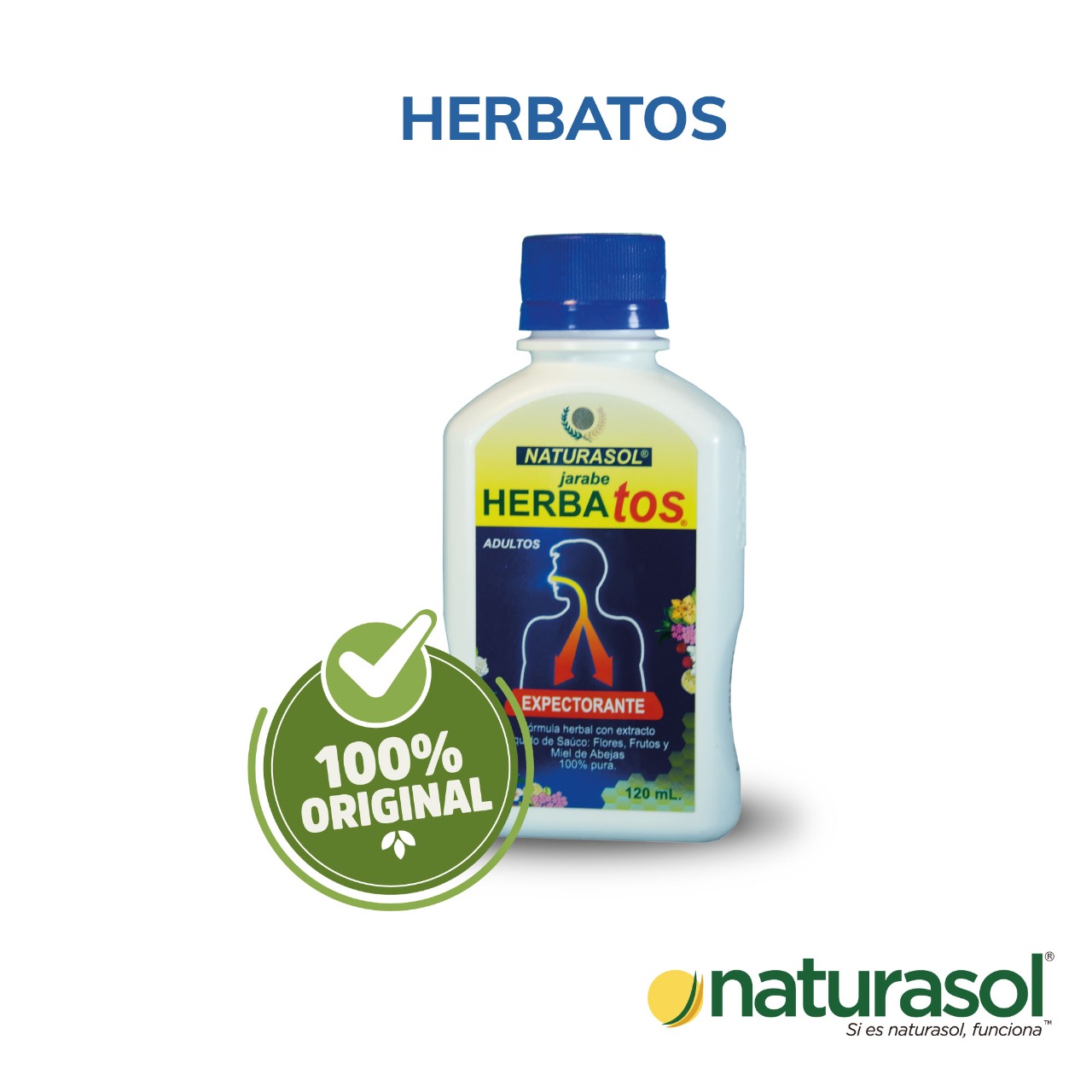 Herbatos Jarabe Adultos X 120 Ml Natural Sol