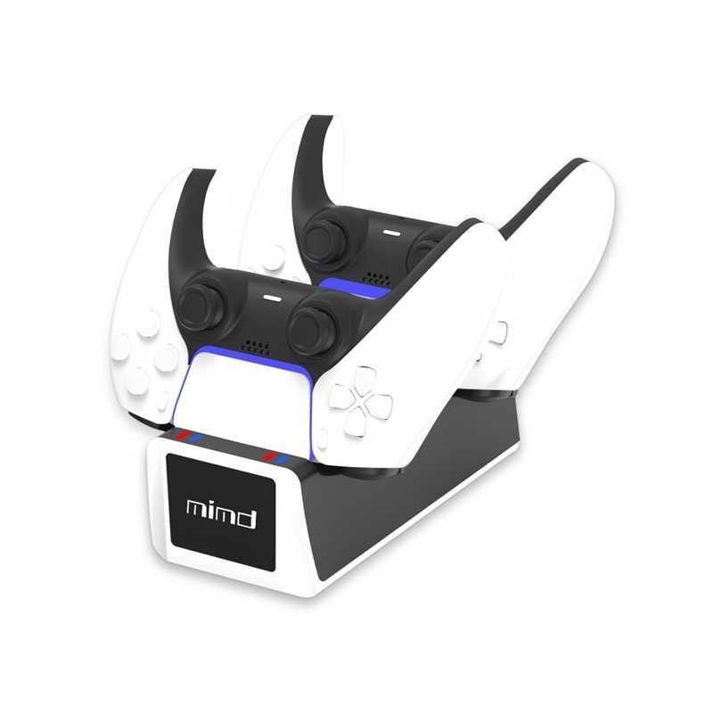 Cargador base dual para control Joystick PS5