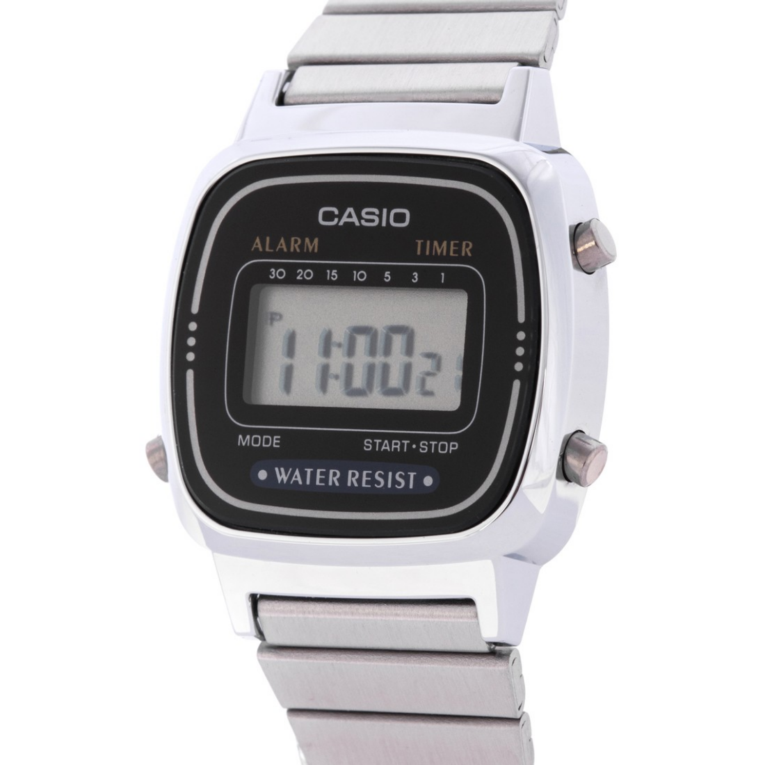 Casio Mini Vintage plateado LA670WD-1DF