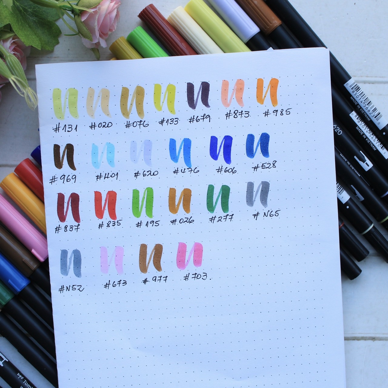 Tombow Dual Brush Pens unidad