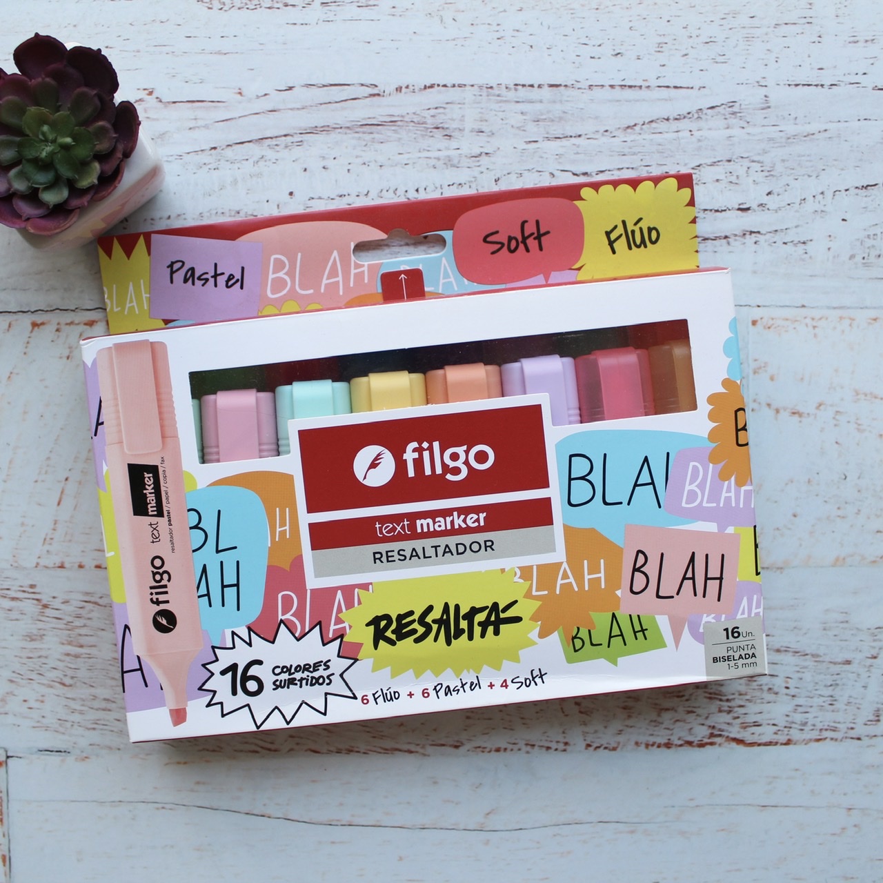 Set 16 destacadores Text Marker, Filgo