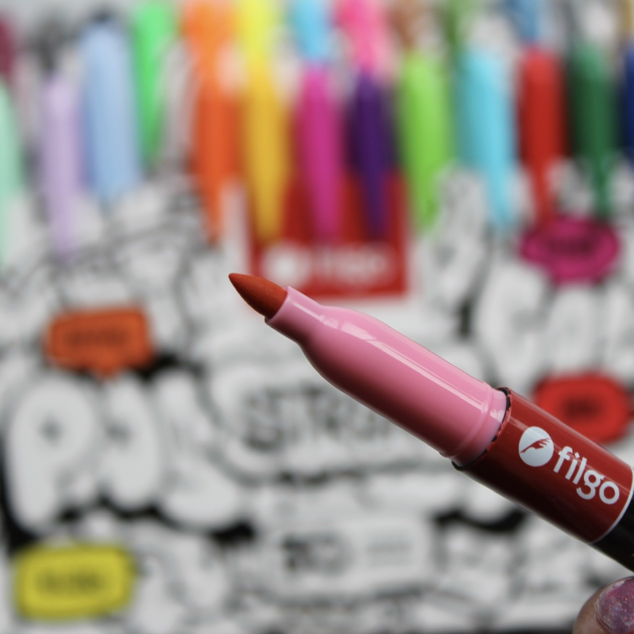 Set 30 Marcadores permanentes Filgo