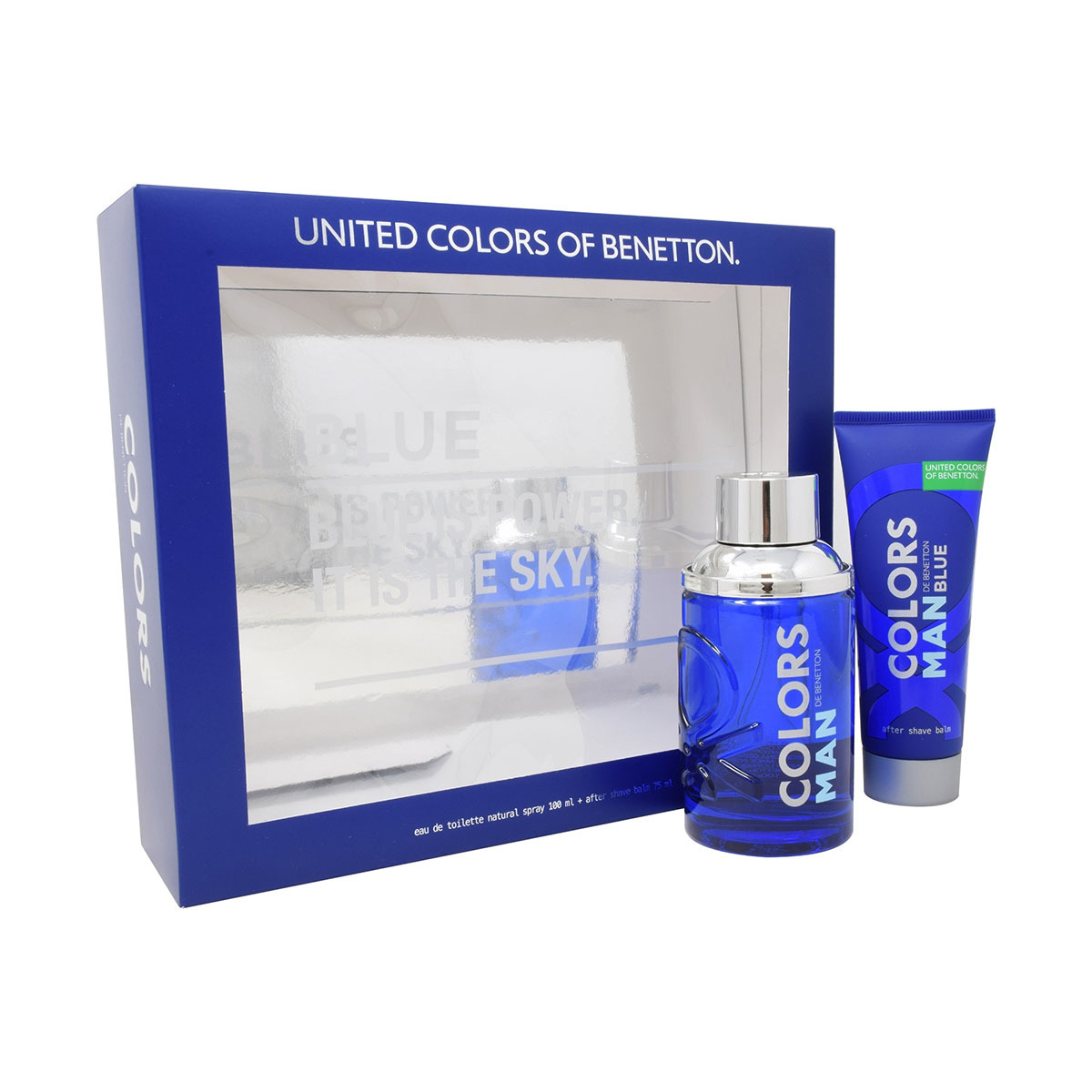 Colors Blue Man para hombre / SET - 100 ml Eau De Toilett...