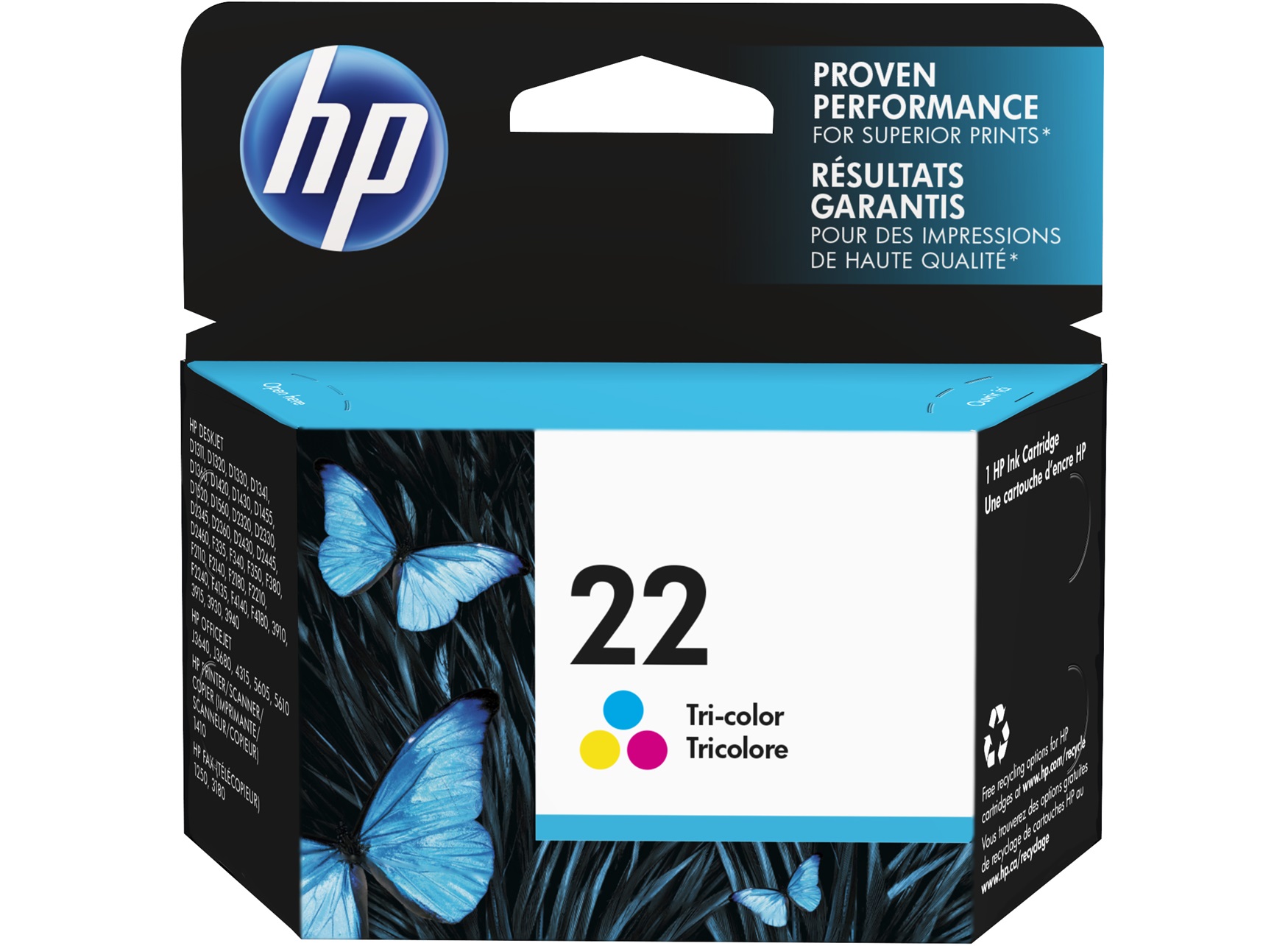 Hp 22 Color Cartridge Original
