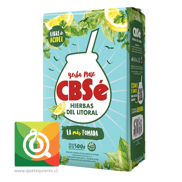 CBSé Yerba Mate Herbas del Litoral & Qué Té Quieres