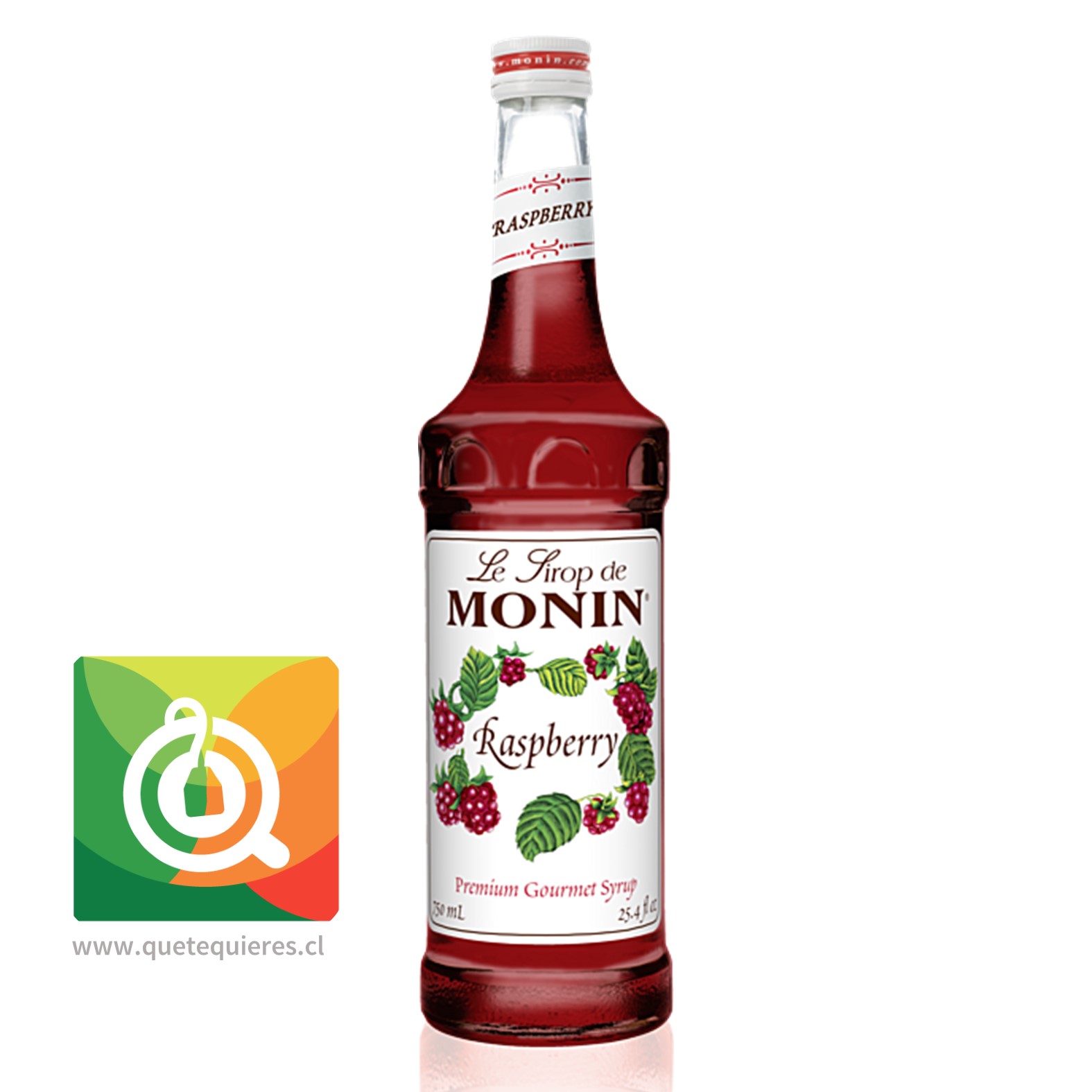 Monin Syrup Frambuesa 750 Ml & Qué Té Quieres