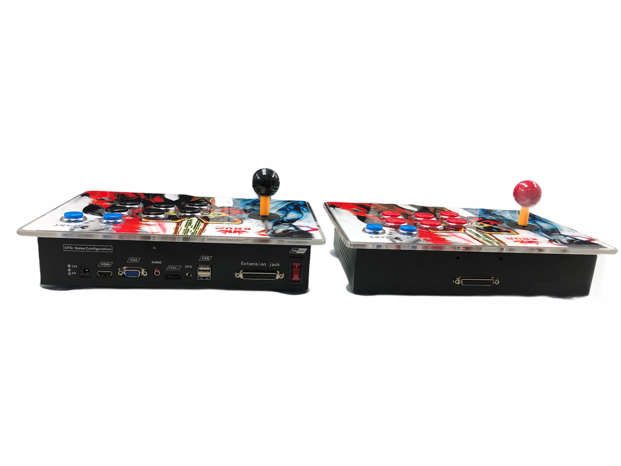 Consola Arcade 3330 en 1 - 2 Jugadores + 2 Joystick (4Pla...