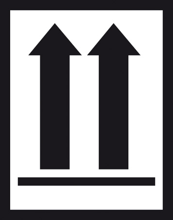 Pictogrammes de transport - Flèches verticales