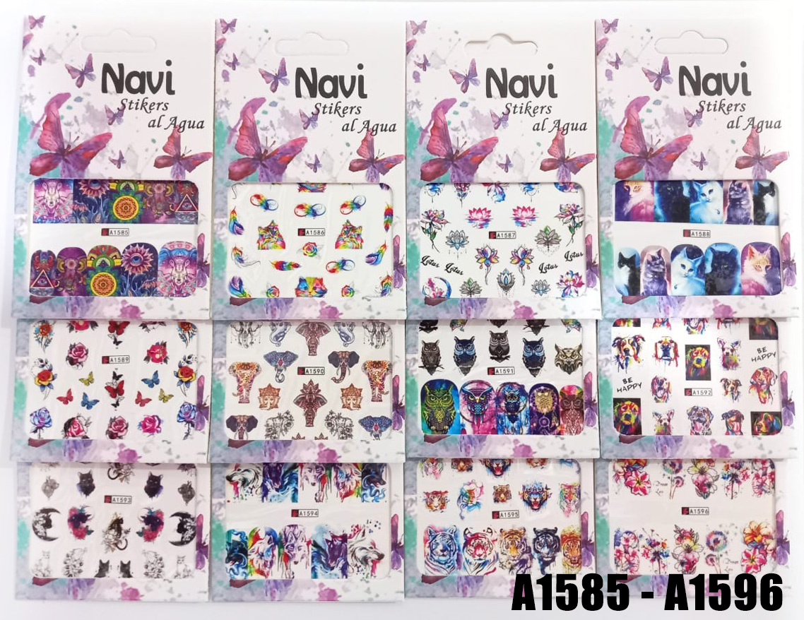 Stickers Navi x12 Unidades.