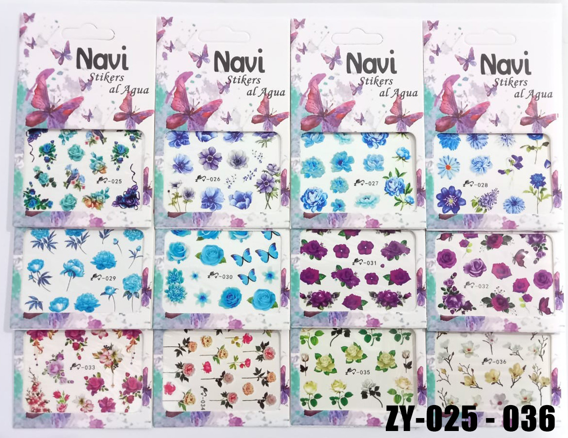Stickers Navi x12 Unidades.