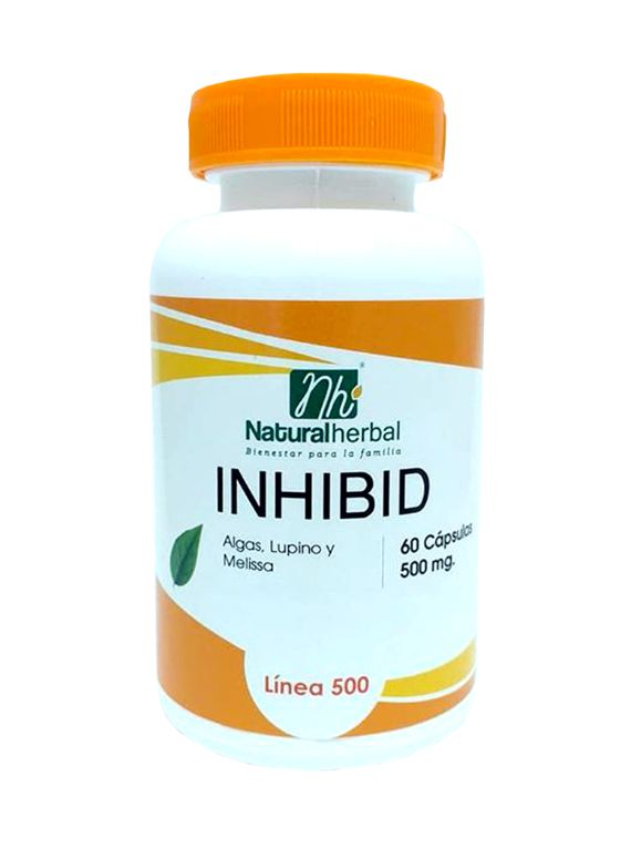 INHIBID - 60 Cápsulas 500 mg.