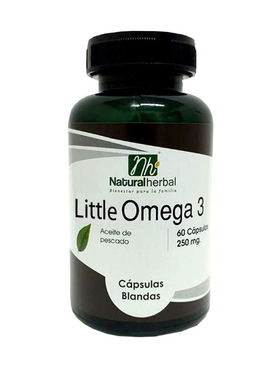Little Omega 3 - 60 Cápsulas 250 mg.