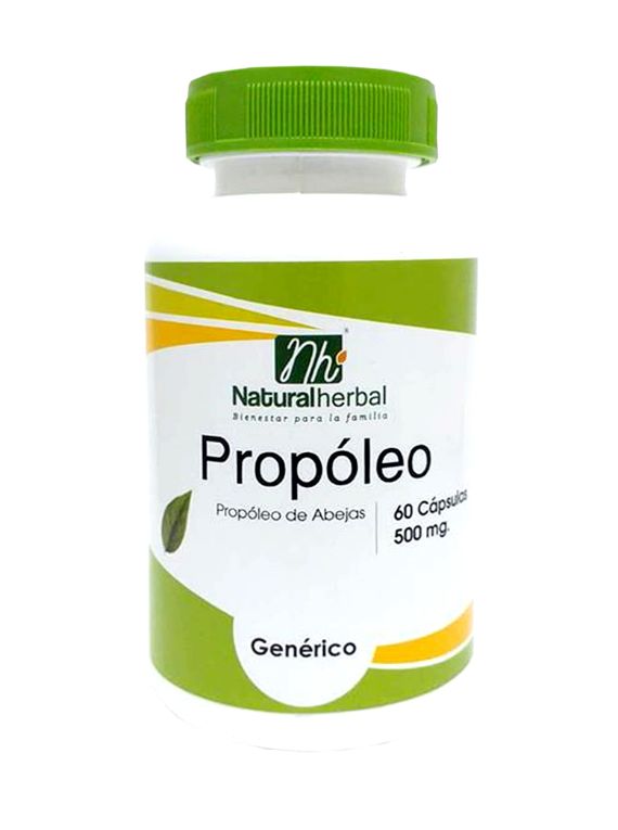 Propóleo - 60 Cápsulas 500 mg.