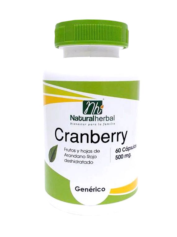 Cranberry - 60 Cápsulas 500 mg