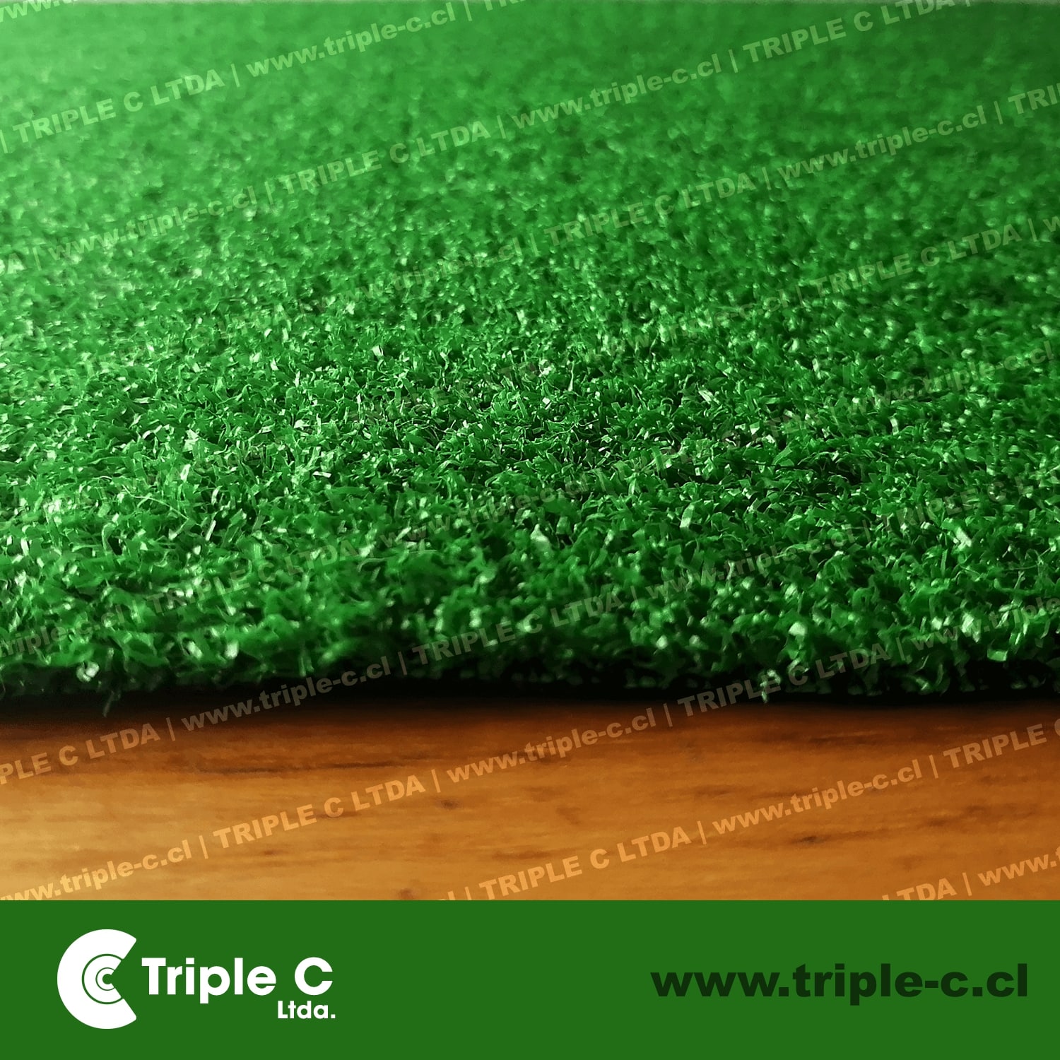 5 Rollos de pasto sintético de 10mm - 500 m2