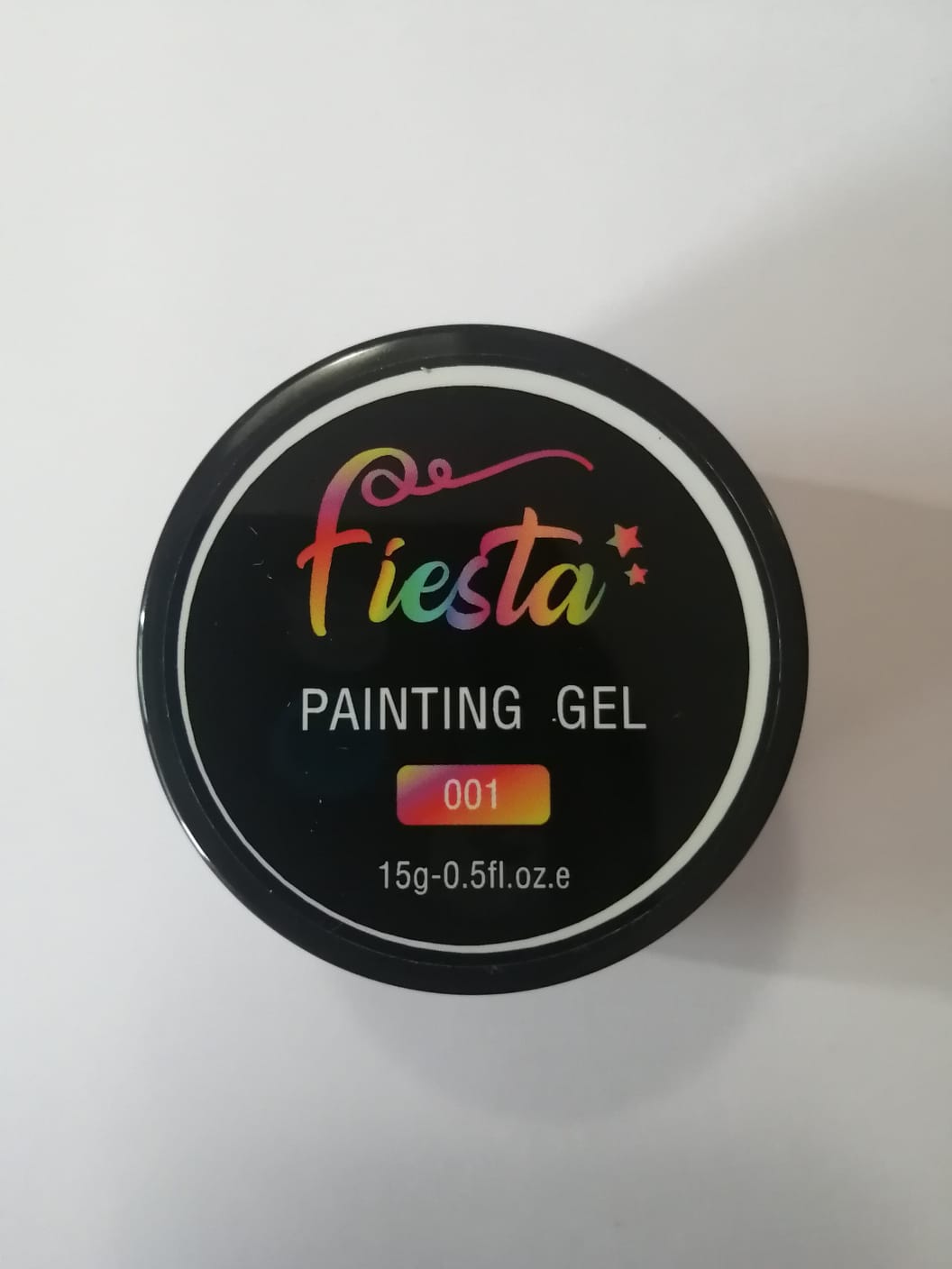 Gel Paint Blanco Fiesta 15g