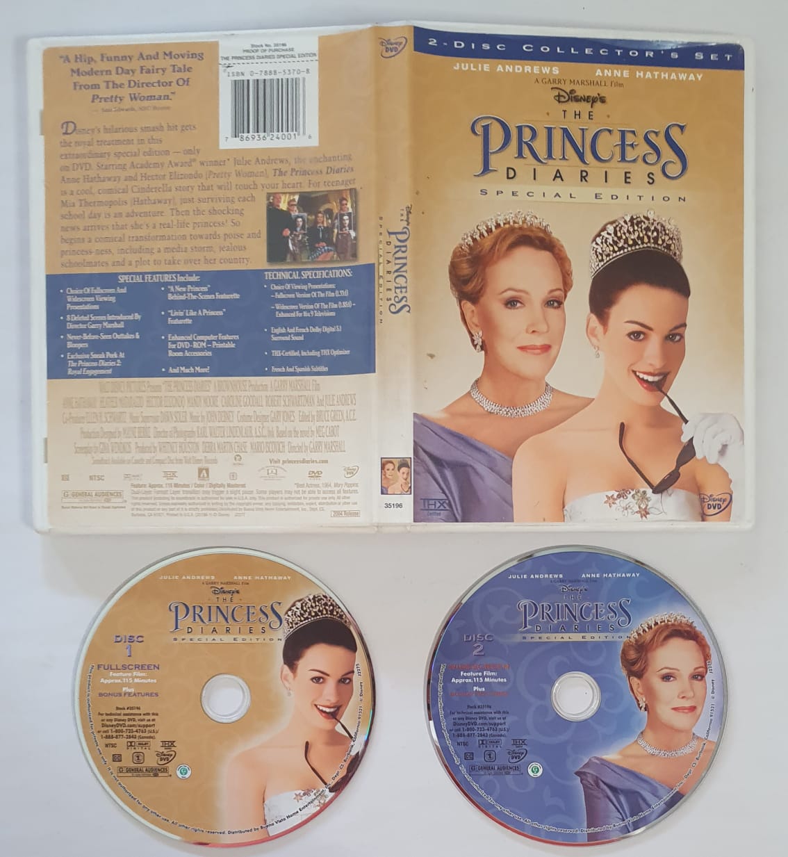 DVD The Princess Diaries Special Edition 2 Discs