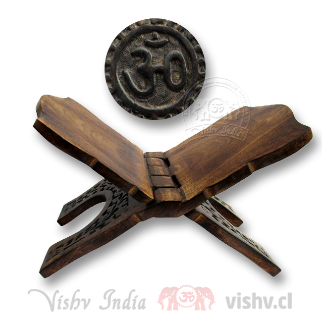 Porta Libro Madera - Tallada ($7.990 x Mayor)