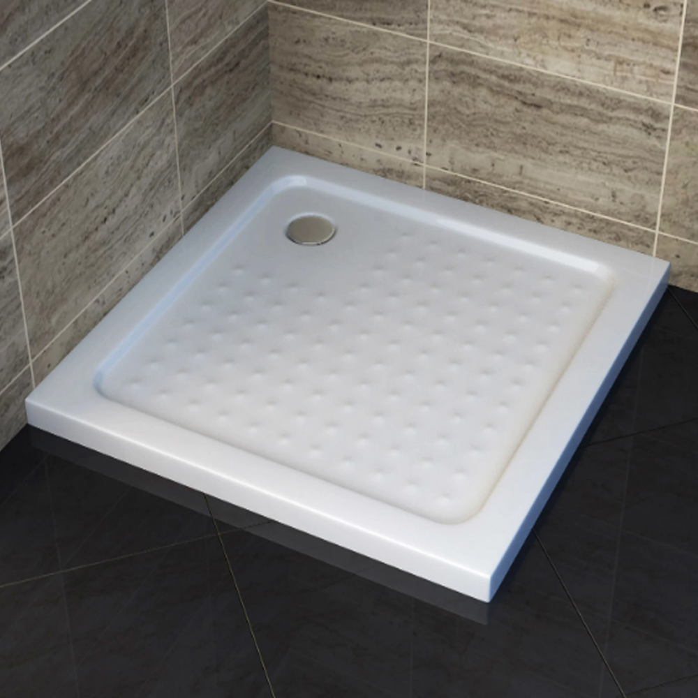 Receptáculo para ducha en acrílico 67x66